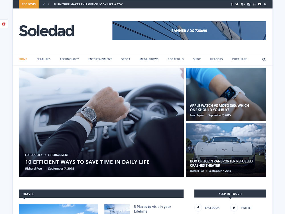 soledad-wordpress-theme-by-pencidesign - Frontendry